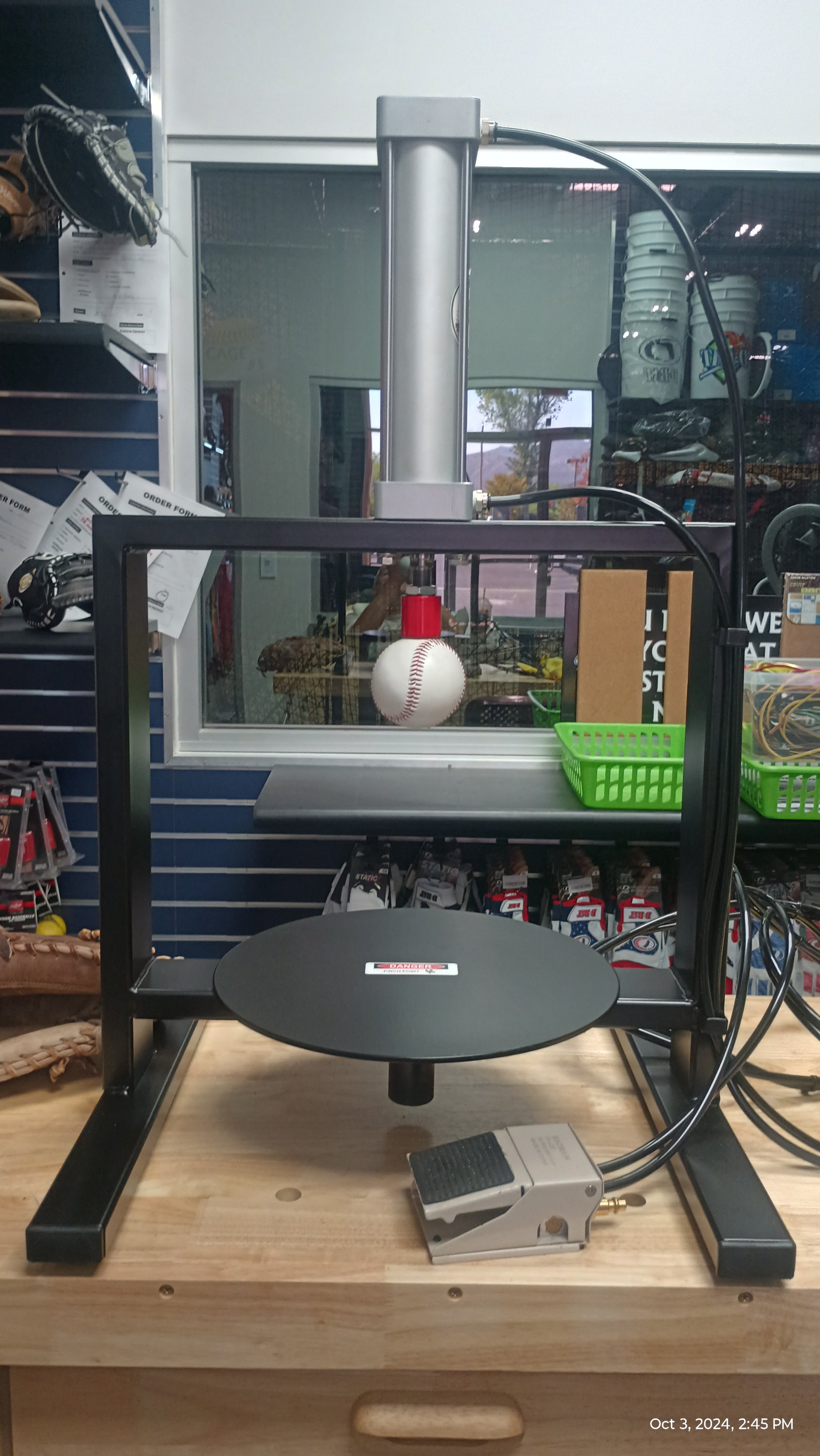 Mitt Master Machine Revolutionizing Glove Break-In for Baseball & Soft